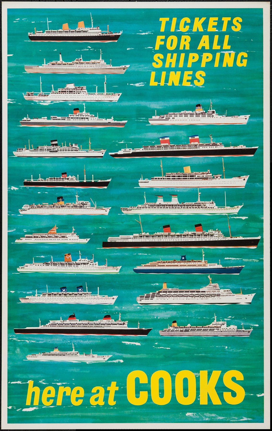 Thomas Cook advertising poster, 1960s | Stephanie Connell - Art & Antiques