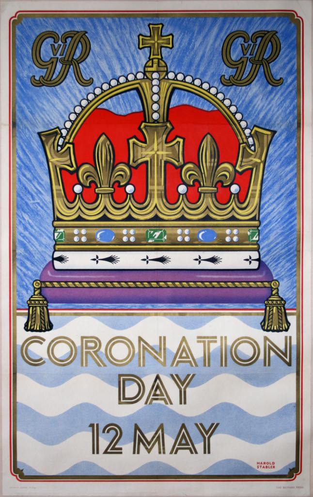 An original King George VI coronation poster | Stephanie Connell - Art ...