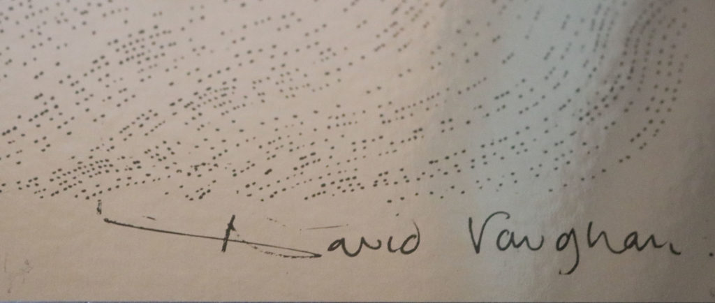 David Vaughan poster1 | Stephanie Connell - Art & Antiques